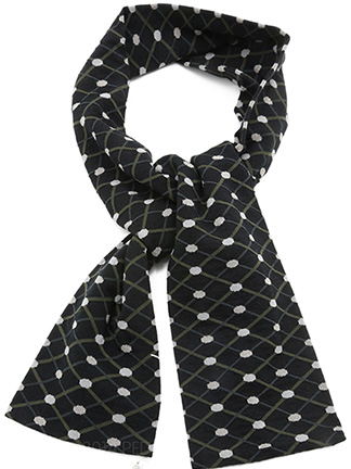 Antipast Check Dot Scarf in Black : Ped Shoes - Order online or 866.700 ...