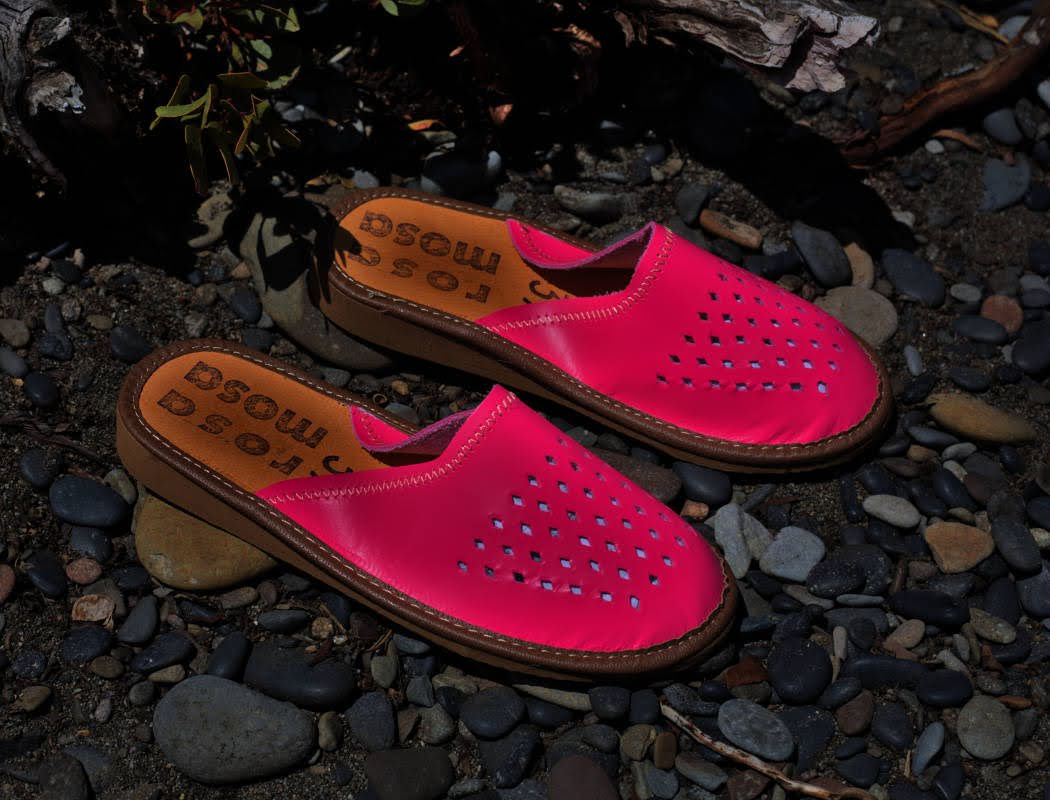 Shoes: Rosa Mosa Diamond Slipper in Pink - Ped Shoes